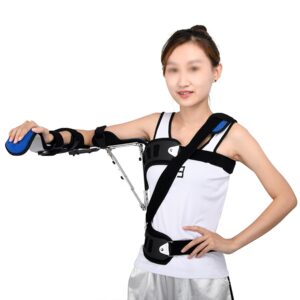 WILLQ Shoulder Abduction Sling for Rotator Cuff Surgery Torn Rotator Cuff Sublexion Dislocated Broken ​arm Immobilizer for Injury Support Soft Comfortable Arm Sling Immobilizer,Right