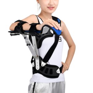 willq shoulder abduction sling for rotator cuff surgery torn rotator cuff sublexion dislocated broken ​arm immobilizer for injury support soft comfortable arm sling immobilizer,right