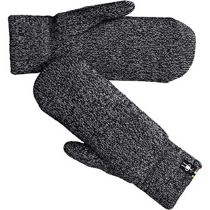 Smartwool Cozy Mitten | Merino Wool Touchscreen Winter Gloves For Men and Women, Black, Small/Medium