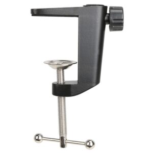 youshares table mount clamp for mic - boom arm clamp for microphone arm stand with adjustable screw, the maximum gap is 55mm/2.16in