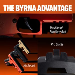 Byrna SD [Self Defense] Kinetic Projectile Launcher Ultimate Bundle - Non Lethal , Home /Personal Defense (Black) | Proudly Assembled in The USA