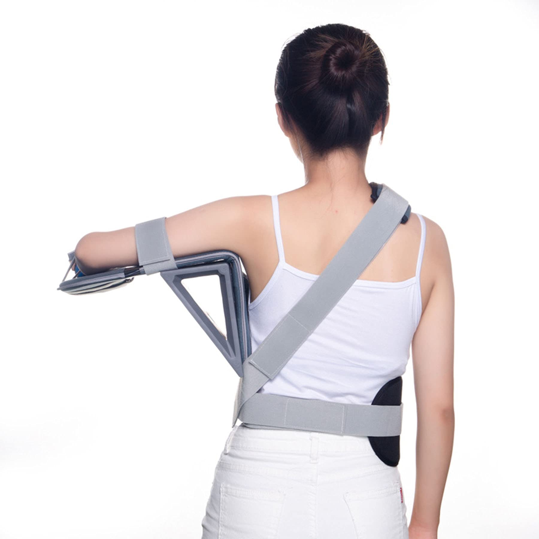 WILLQ Shoulder Immobilizer for Shoulder Injury Torn Dislocated Rotator Cuff ​Injury Support Broken ​Arm Sublexion Surgery Soft Comfortable Shoulder Abduction Brace Suitable for Men Women