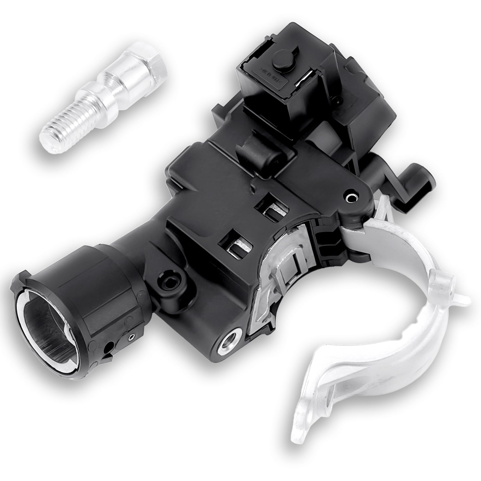 Ignition Lock Housing 989-019 Compatible with Ford Escape 2008-2012, Focus 2008-2011, Mazda Tribute 2008-2011, Mercury Mariner 2008-2010, Ignition Lock Flange 9L8Z-3511-A W302562-S300