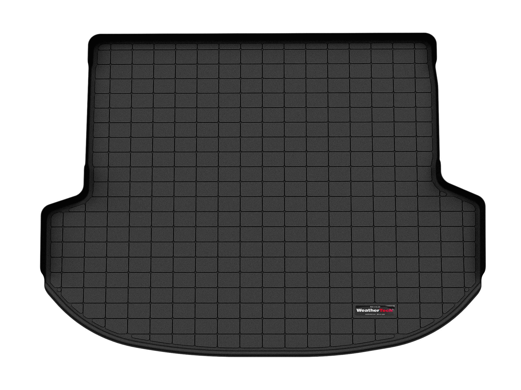 WeatherTech Cargo Trunk Liner for Hyundai Santa Fe Hybrid, Santa Fe Plug-in Hybrid, Santa Fe - Behind 2nd Row (401415) Black