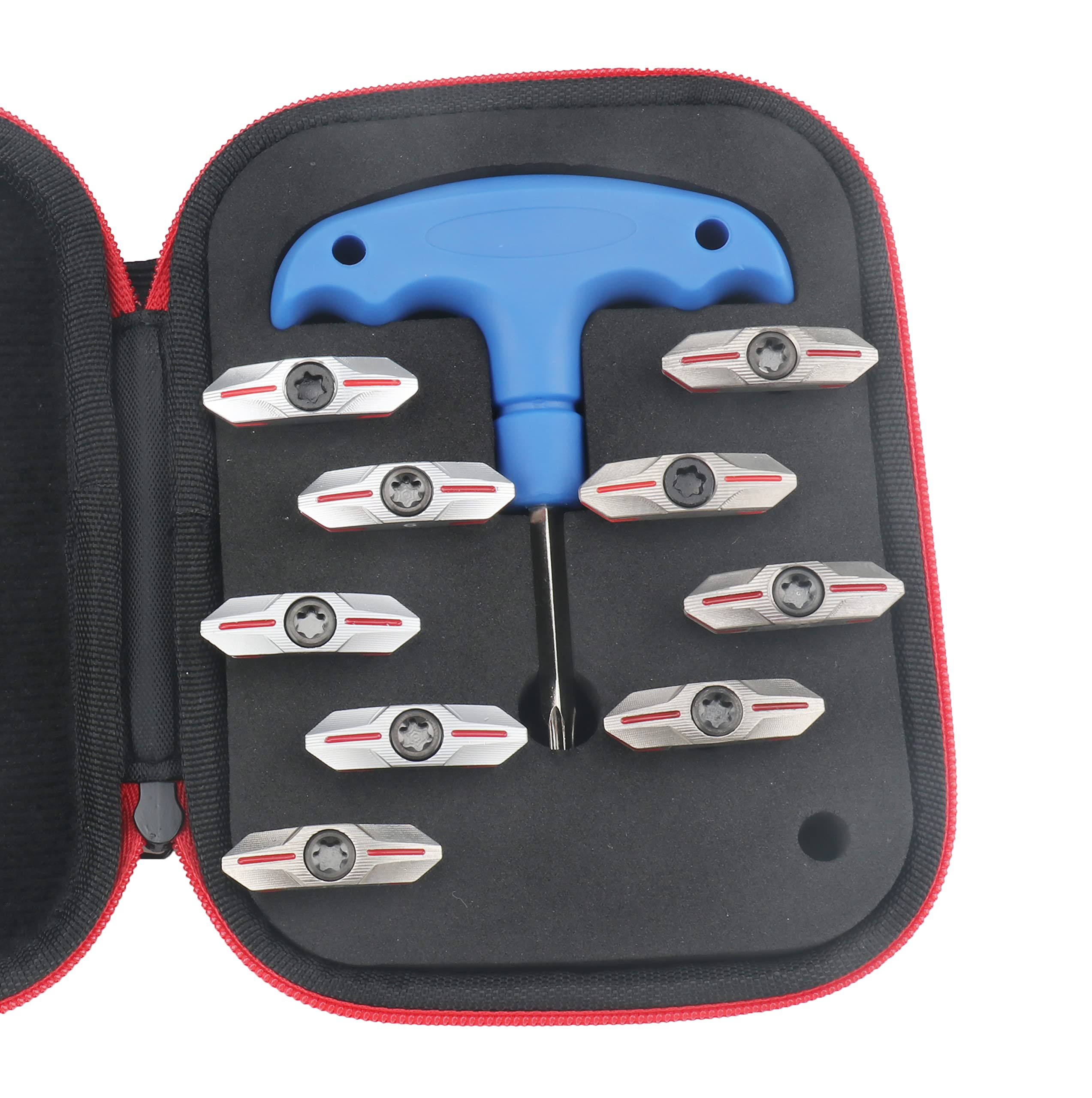 DAZUZ 9pcs Golf Weights&Wrench Compatible with Ping G410 SFT Plus Driver 4,6,8,10,12,14,16,18,20g