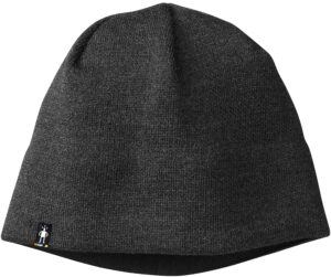 smartwool merino wool the lid for men and women, charcoal heather, one size