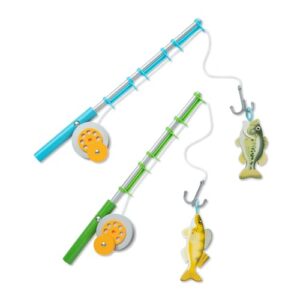 Melissa & Doug Let’s Explore Fishing Play Set – 21 Pieces - FSC Certified