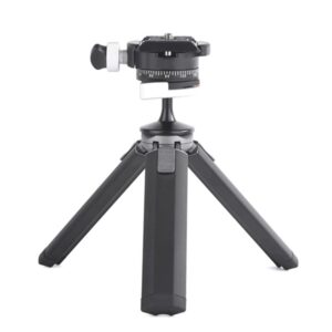 portable desktop mini tripod, professional mini tripod with panoramic ball head for action sports camera mirrorless camera