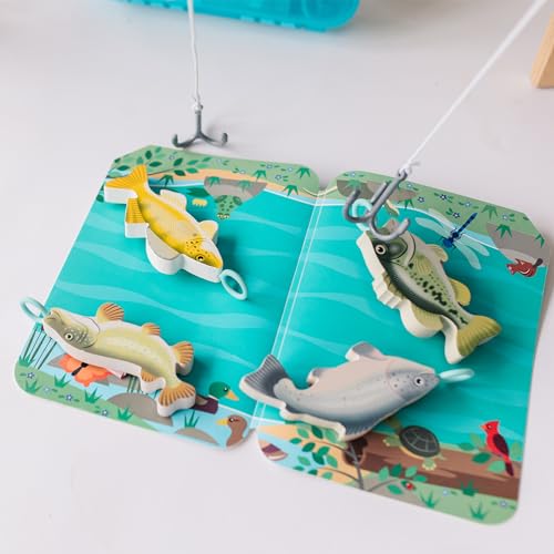 Melissa & Doug Let’s Explore Fishing Play Set – 21 Pieces - FSC Certified