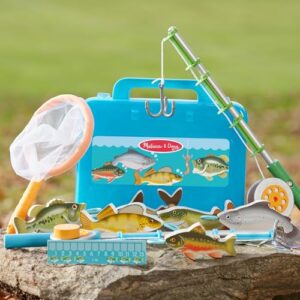 Melissa & Doug Let’s Explore Fishing Play Set – 21 Pieces - FSC Certified