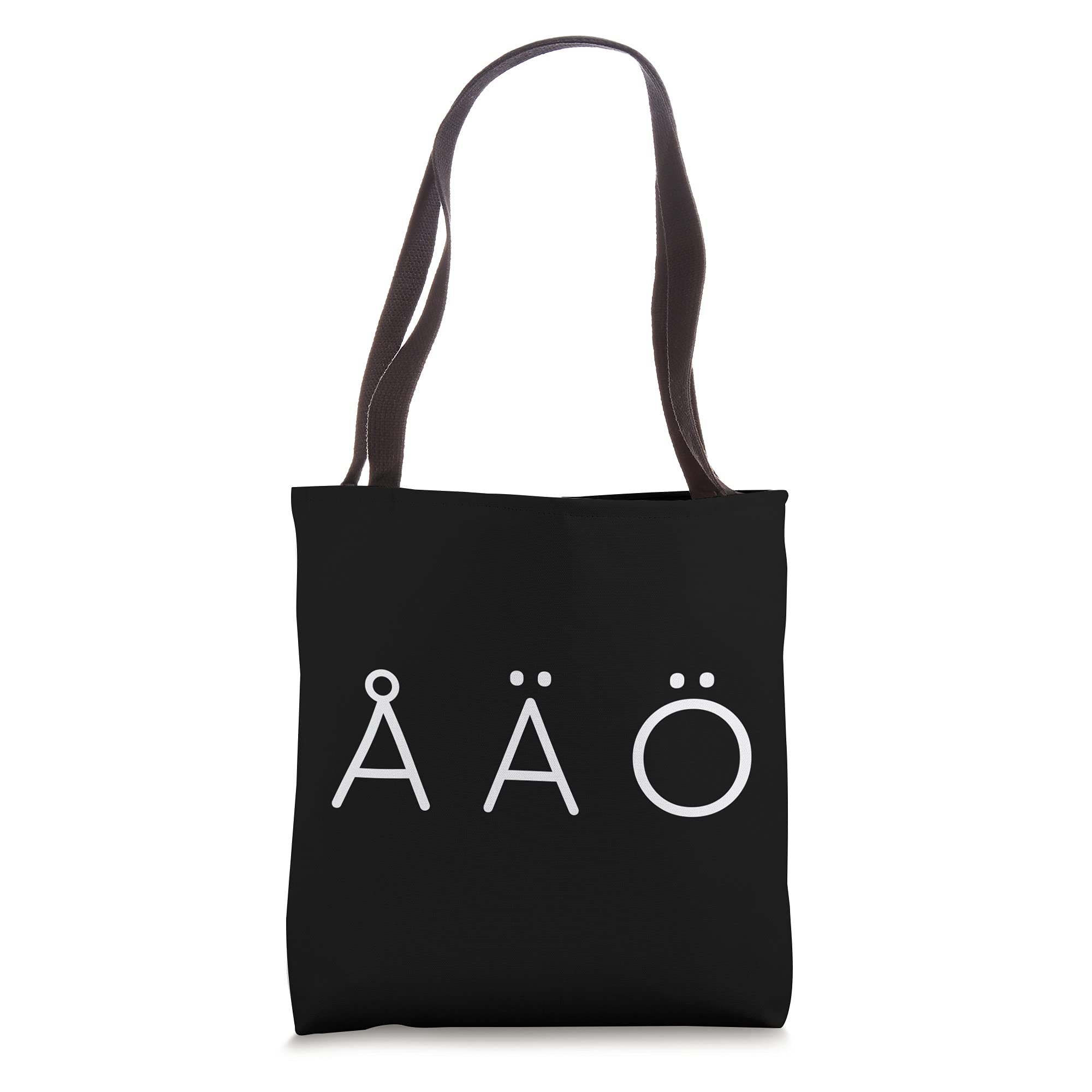 Swedish Language Alphabet Sweden Tote Bag