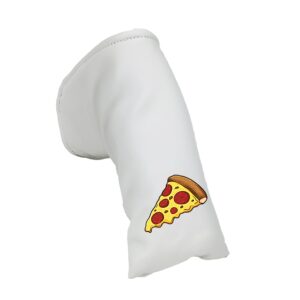 pizza sunfish leather blade putter golf headcover