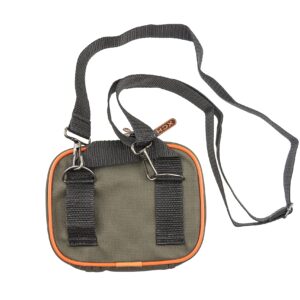 XCH Fishing Tackle Storage and Carrying Pouch, Padded Shoulder Strap, Durable Waterproof Material