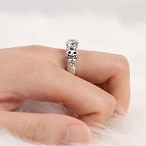 SUNLIAT Jack Skellington Ring 925 Sterling Silver