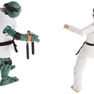 Teenage Mutant Ninja Turtles vs. Cobra Kai Mikey vs. Daniel LaRusso 2 Pack