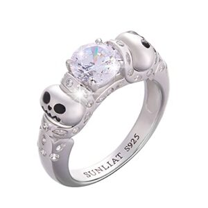 sunliat jack skellington ring 925 sterling silver