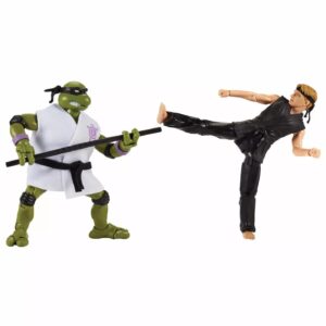 Teenage Mutant Ninja Turtles vs. Cobra Kai Donatello vs. Johnny Lawrence 2 Pack