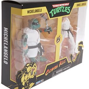 Teenage Mutant Ninja Turtles vs. Cobra Kai Mikey vs. Daniel LaRusso 2 Pack