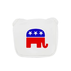 republican sunfish leather golf mallet putter headcover