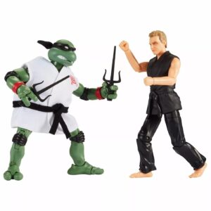 Teenage Mutant Ninja Turtles vs. Cobra Kai Raph vs. John Kreese 2 Pack