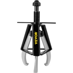 vevor 3 gear jaw puller, 20 ton/44080 lbs capacity manual puller, 19" - 24.5" spread reach and 4.9" - 12" spread range, 20" lead screw length gear removal tools for slide gears, pulleys, and flywheels