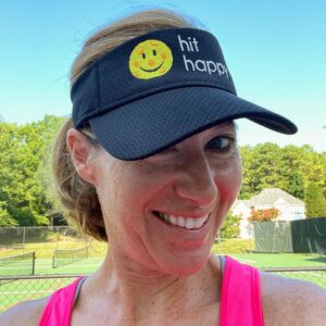 Hit Happy Pickleball Visor (Pink)