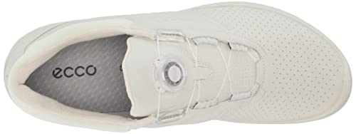 ECCO Men's Biom Hybrid 3 BOA Hydromax Water Resistant Golf Shoe, White, 10-10.5