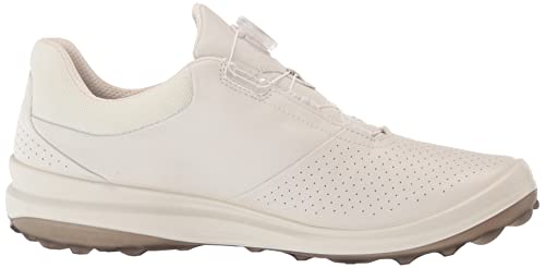 ECCO Men's Biom Hybrid 3 BOA Hydromax Water Resistant Golf Shoe, White, 10-10.5