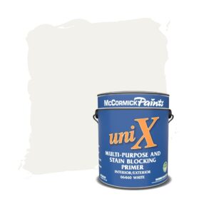 unix multi-purpose & stain blocking primer, white, 1 gallon