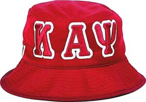 kappa alpha psi floppy hat red, one size