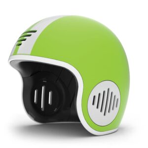 chillafish bobbi abs children's multi-sport helmet, bike, ski, skateboard, scooter, small, lime