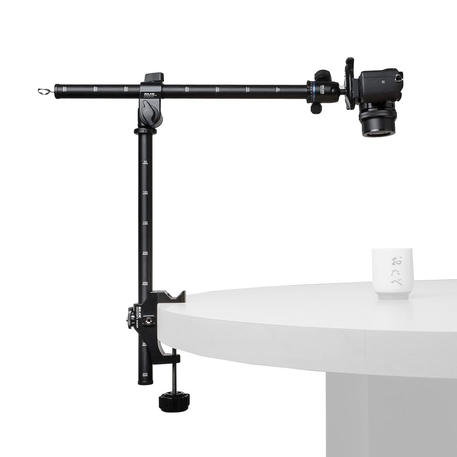 SLIK Creator's Series: Complete Studio Kit w/Clamp, Sliding Arm II, and SBH400 Ball Head, Black (618-762)