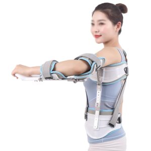 WILLQ Shoulder Abduction Sling for Rotator Cuff Surgery Broken Arm Collar Bone Rotator Cuff Shoulder Injury for Dislocation Fracture Sprains Elbow Arm Injury Recovery Left or Right Arm