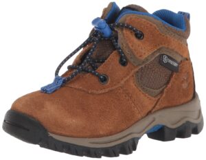 timberland kids toddler mt. maddsen timberdry waterproof hiking boot, medium brown suede, 5 us unisex