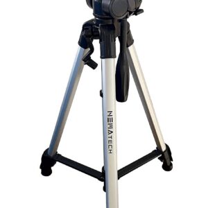 NemaTech Premium Lightweight Aluminium Tripod with Quick Release & Carrying Case (60")