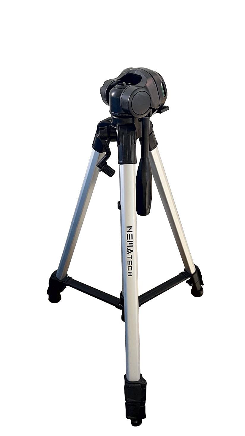 NemaTech Premium Lightweight Aluminium Tripod with Quick Release & Carrying Case (60")