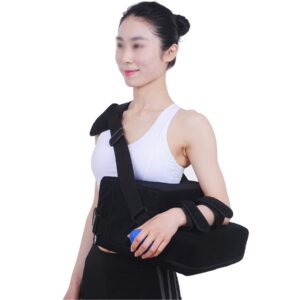 willq shoulder immobilizer for shoulder injury torn rotator cuffsublexion surgery dislocated broken arm immobilizer post-op shoulder arm brace shoulder immobilizer with abduction sling,left