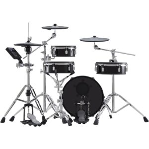 roland v streamlined acoustic-style electronic drum kit with shallow-depth shells and td-07 module (vad103-1)