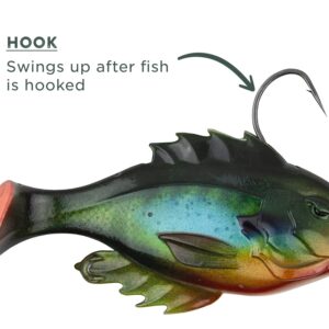 Catch Co 10,000 Fish Head Hunter 3.25" Soft Swimbait (Lavalamp)