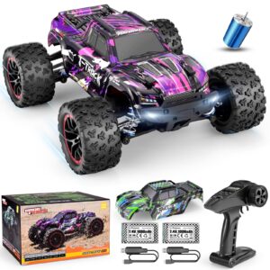 haiboxing 1/18 scale brushless fast rc cars 18859a, 4wd off-road remote control trucks 48 km/h speed for adults and kids boys, all terrain truck toys gifts with extra shell and battery 40+ min play