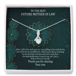 mother in law gift - step mom bonus mom mother of the groom - mom gift from daughter - wedding gift - to my mother-in-law gift - thank you for your son gift - best mother in law gifts