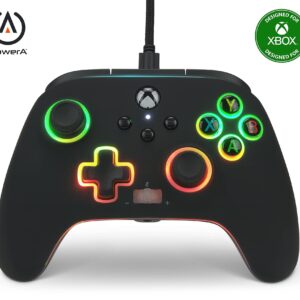 PowerA Spectra Infinity Enhanced Wired Controller for Xbox Series X|S, Gamepad, Wired Video Game Controller, Gaming Controller, Xbox One, Officially Licensed - Xbox Series X (Renewed)