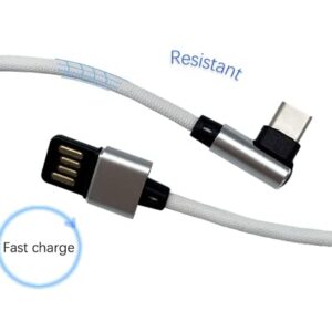 Extra Replacement USB Cable for NIVRANA Battery Pack Compatible with Quest 2