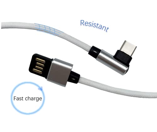 Extra Replacement USB Cable for NIVRANA Battery Pack Compatible with Quest 2