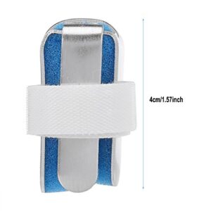 3 Sizes Aluminium Finger Hand, Thumb Stabilizer Lightweight Thumb Brace Support Thumb Sprains Recovery Injury Pain Bending Deformation