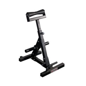 titan fitness landmine stand with weight storage