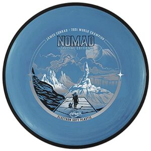 mvp discs sports special edition james conrad electron soft nomad putter golf disc [colors may vary] - 170-175g