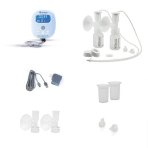 Ameda Mya Joy PLUS Electric Breast Pump | Rechargeable Breast Pump | Portable Breast Pump Hands Free | Hospital Grade Breast Pump | includes HygieniKit & Ameda Pump Parts | Hands Free Breast Pump