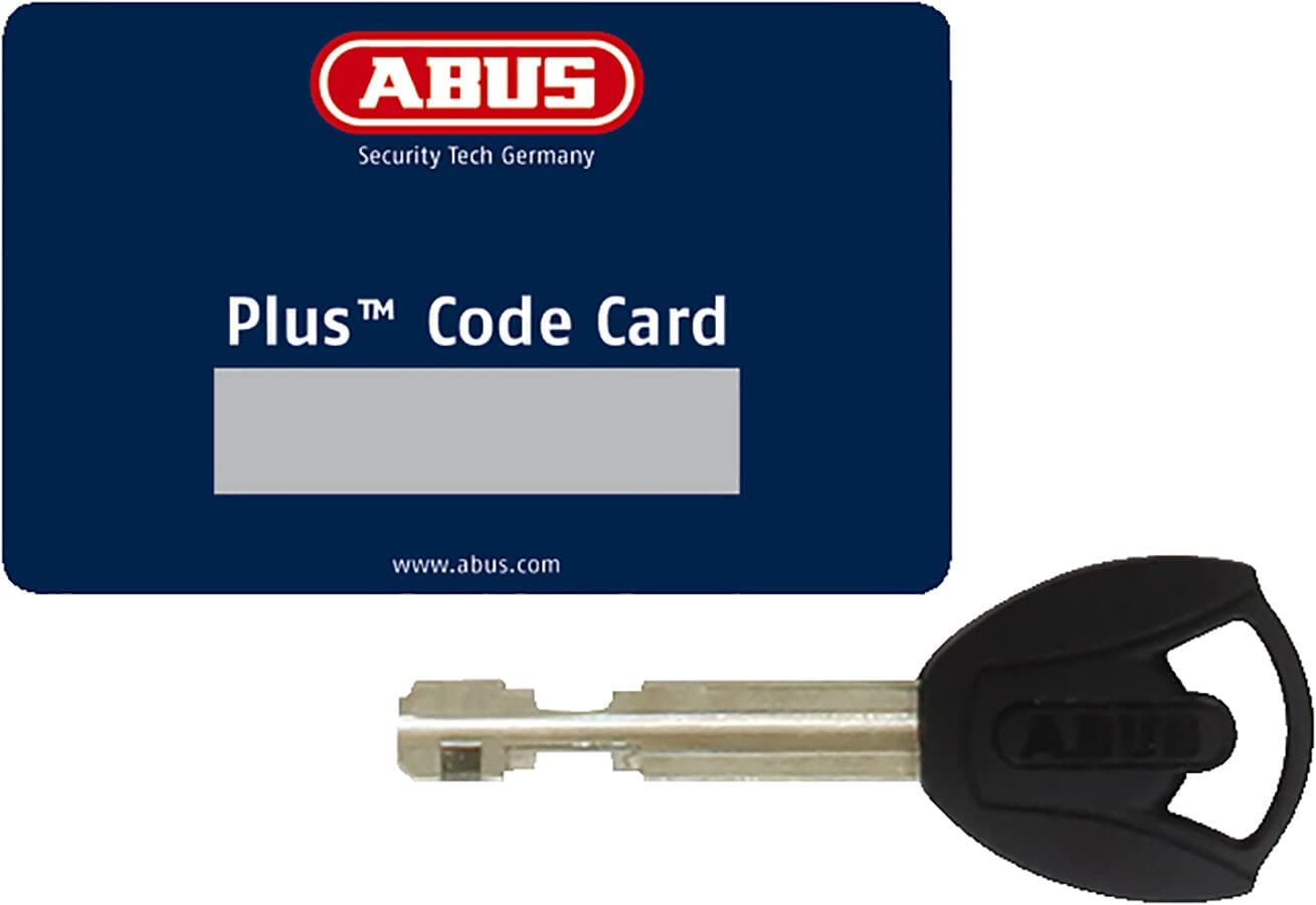 ABUS U-lock Granit Plus 470 and SH B Bracket, Bike Lock with Plus Cylinder for Tamper Protection, ABUS Security Level 12, Black, 23 cm