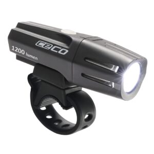 ceco-usa: 1,200 lumen usb rechargeable bicycle headlight – flexible mount version- tough & durable ip67 waterproof & fl-1 impact resistant– super bright model f1200– for commuter, road, mountain bikes